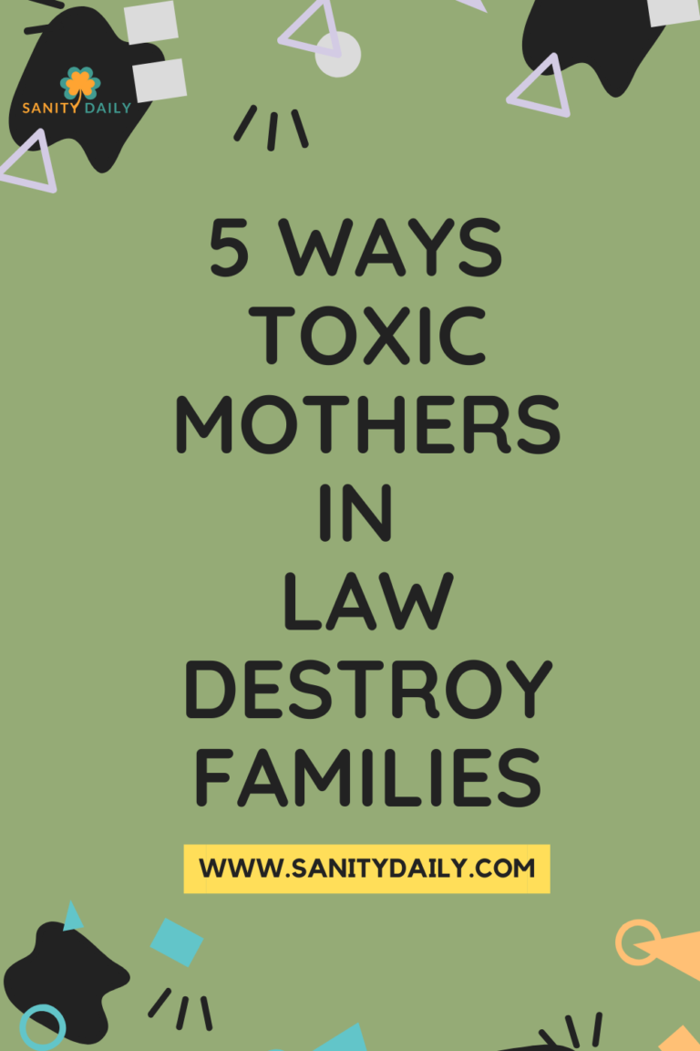 How Toxic Mothers In Law Destroy Families - 5 Brutal Truths | Sanity Daily