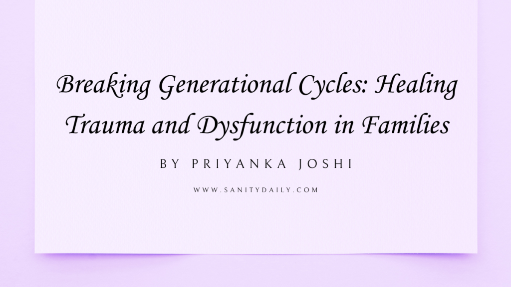 Mental Health Awareness Archives - Sanity Daily