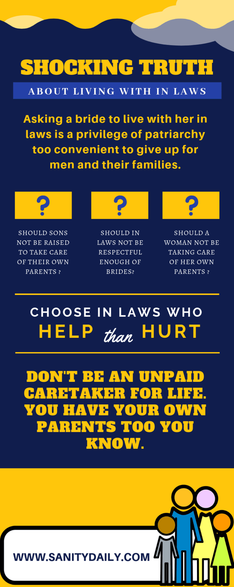 Why Living With In Laws Is A Bad Idea - 12 Shocking Truth